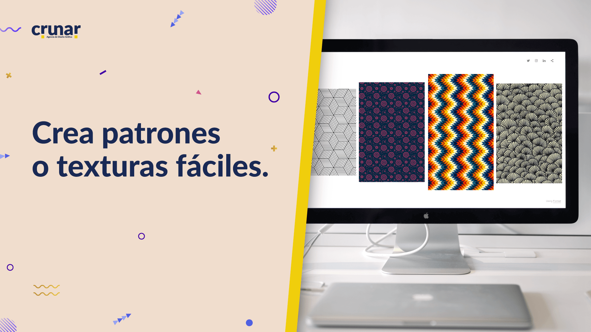 Crea patrones o texturas faciles